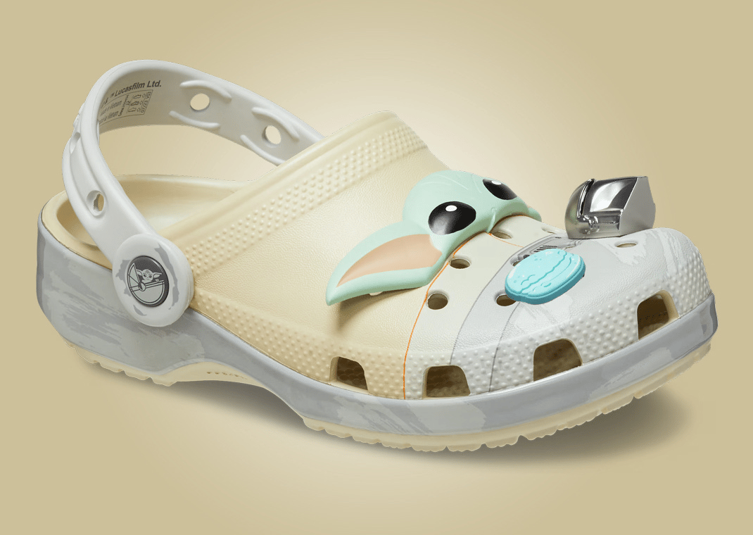The Disney x Crocs Classic Clog Mandalorian Releases April 2024