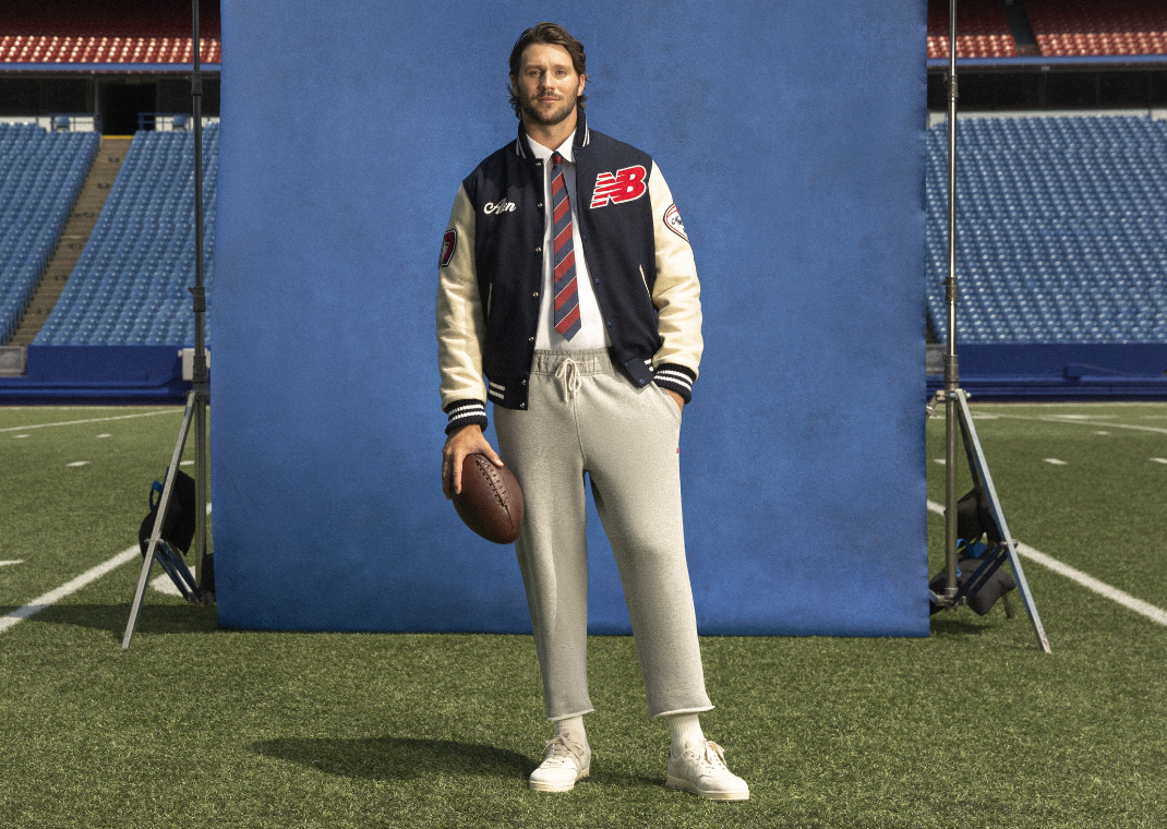 Bills Quarterback Josh Allen Signs with New Balance