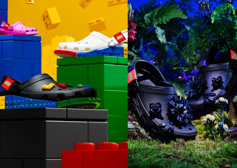 LEGO Stacks Bricks on the Side of Crocs for a Set of Customizable Clogs