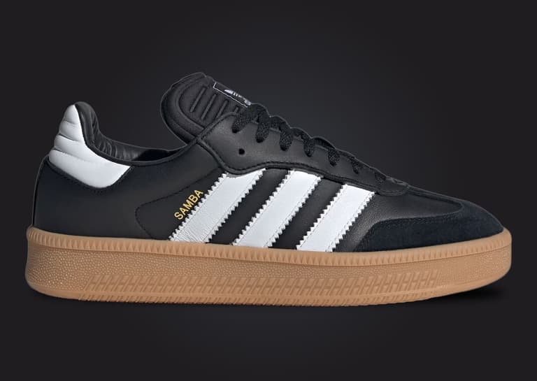 The adidas Samba XLG Black White and White Black Releases Holiday 2023