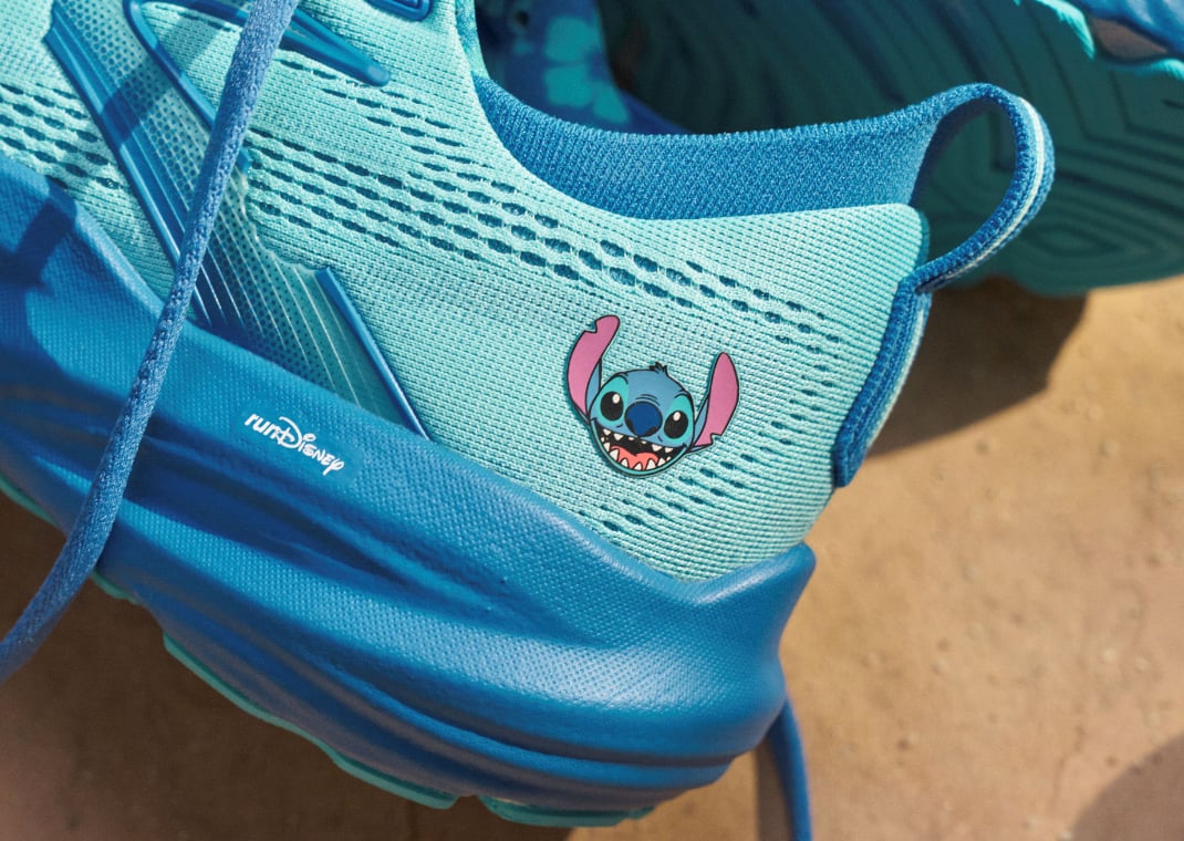 Disney and Brooks add Blue Alien Stitch Colorway to Running Pack