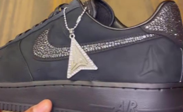 The Ja Morant x Nike Air Force 1 Low Luxe Swarovski Releases Holiday 2025