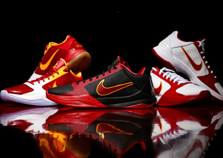 Nike Laced USC Basketball with Kobe 5 Protro PEs for the New Season