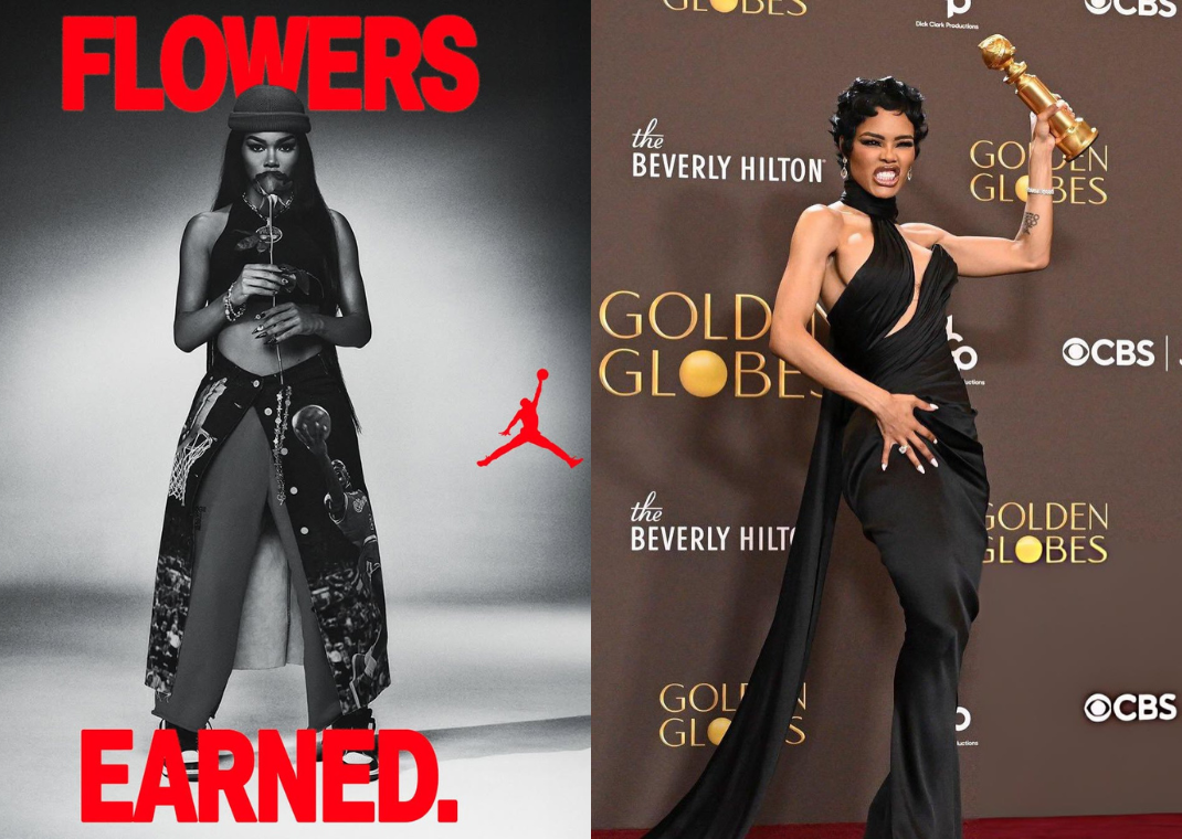 Teyana Taylor Wins Golden Globe Ahead of Her Air Jordan 3 Collab