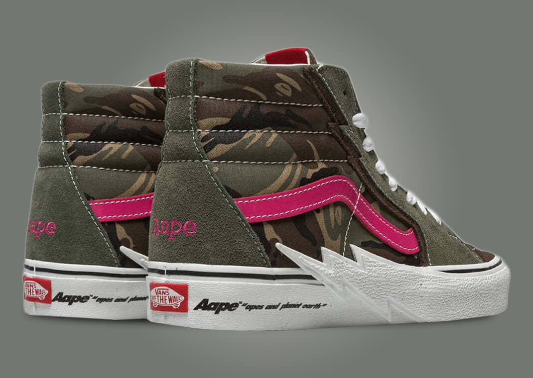 The AAPE x Vans Bolt Pack Releases Holiday 2023