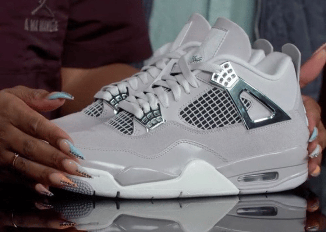 The Women's Exclusive Air Jordan 4 Retro Craft Frozen Moments Releases ...