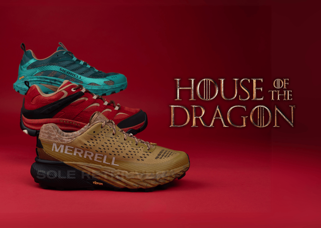 The House of the Dragon x Merrell Collection Releases August 2024