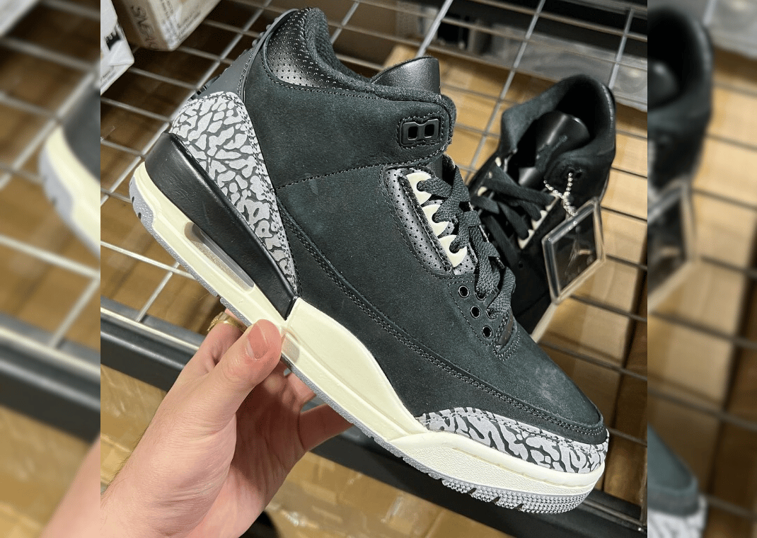 The Air Jordan 3 Off Noir Cement Releases November 2023