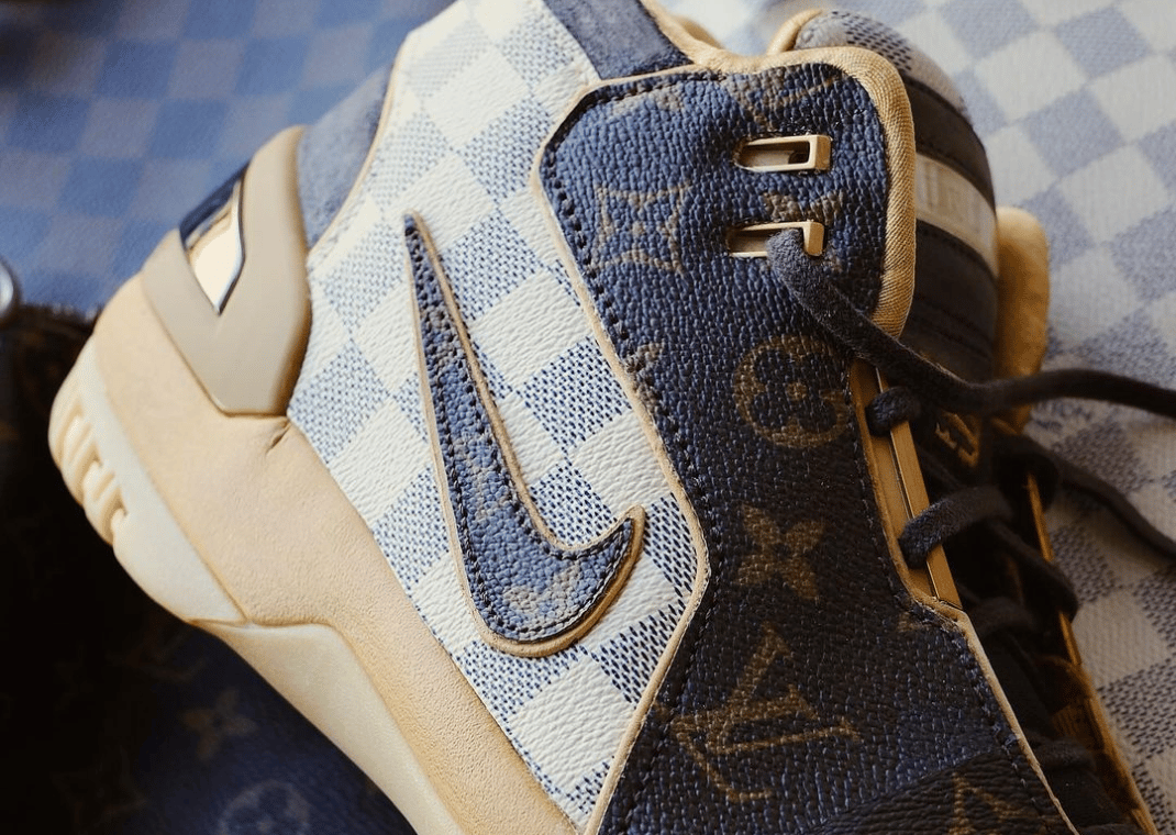 This Custom Louis Vuitton x Nike Air Zoom Generation is Made With Real ...