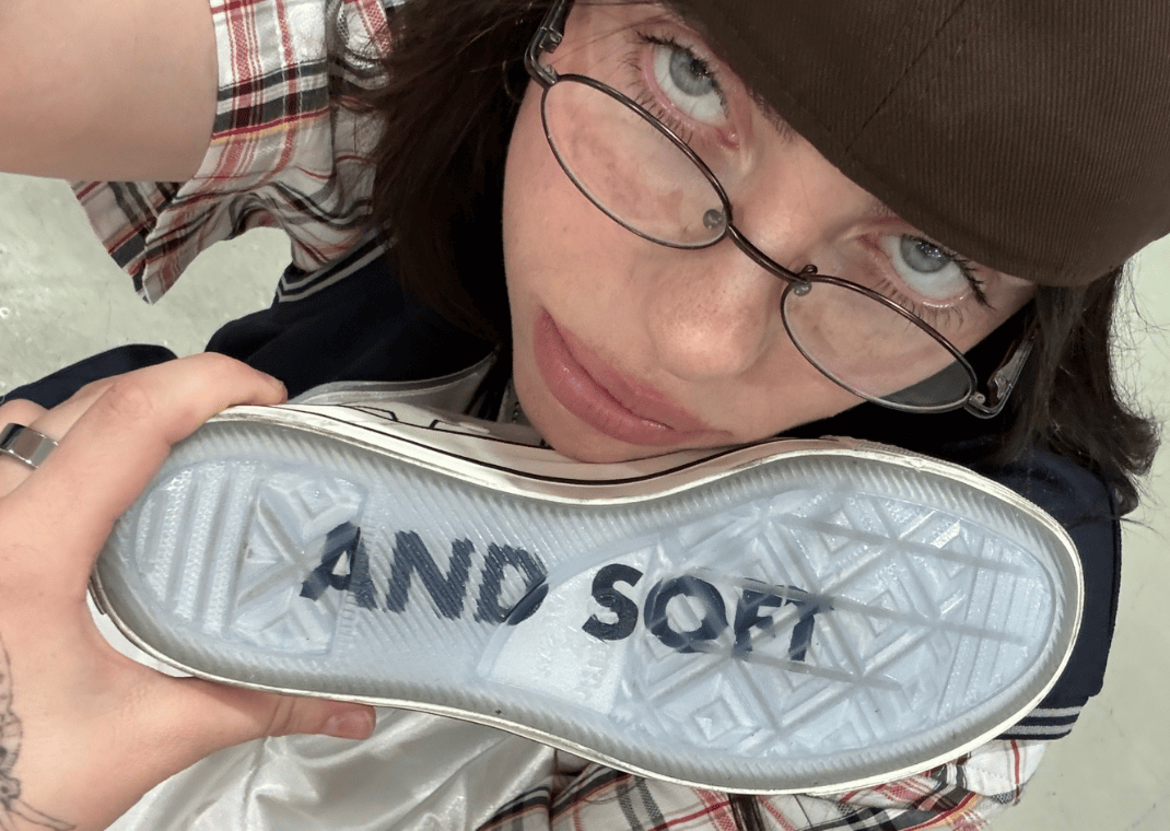 The Billie Eilish x Converse Chuck Taylor By You Hit Me Hard and Soft ...