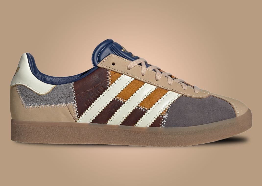 The atmos x adidas Gazelle 85 Patchwork Releases in 2024