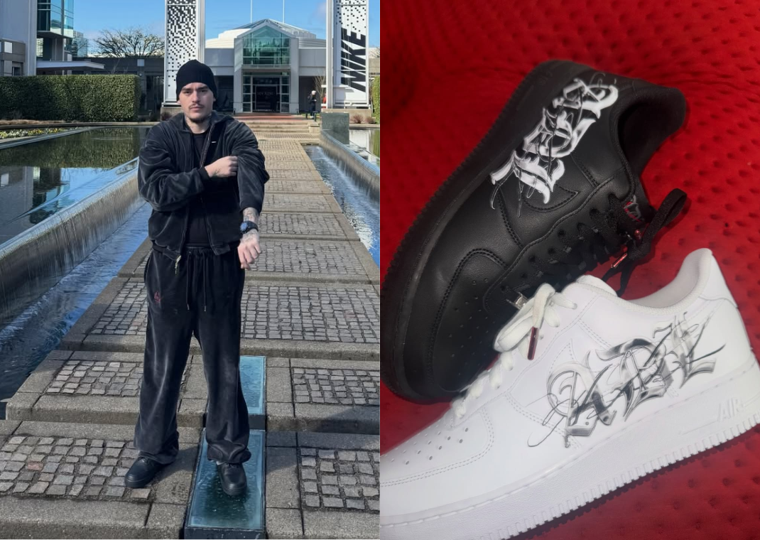 Oregon Rapper Yeat Stopped by Nike to Create an Air Force 1 Collab for ...