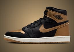 The Air Jordan 1 High Black Metallic Gold Releases August 2024