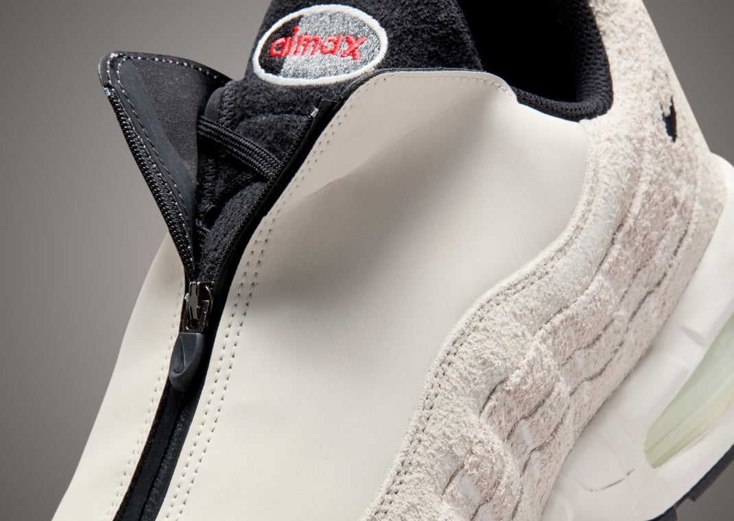 Nike’s Y2K Air Max 95 Zip Collection Continues in Clean Phantom White