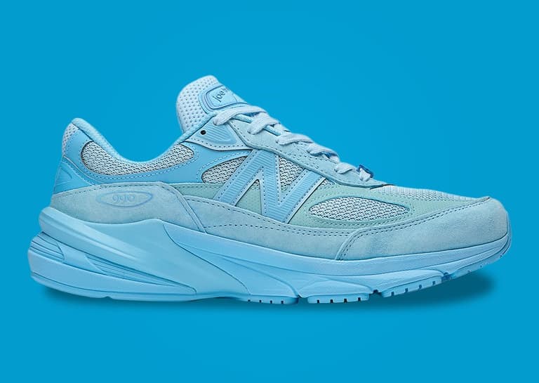 The Joe Freshgoods x New Balance 990v6 Made in USA Prom Blue Releases ...