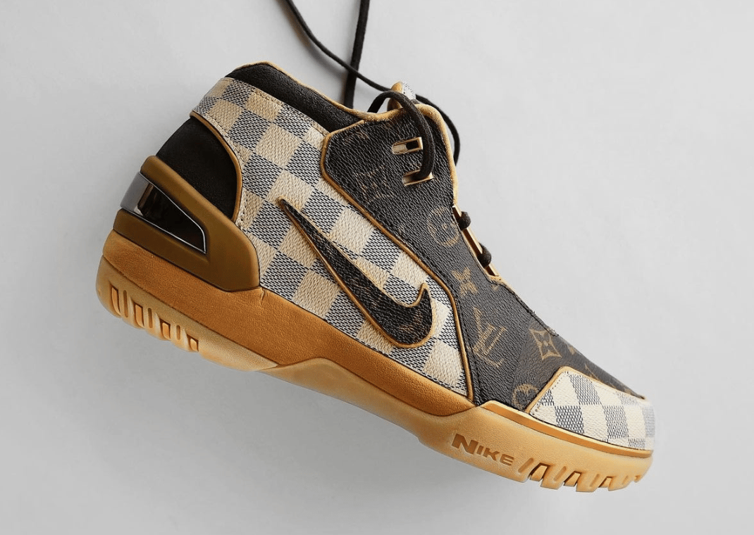 This Custom Louis Vuitton x Nike Air Zoom Generation is Made With Real ...