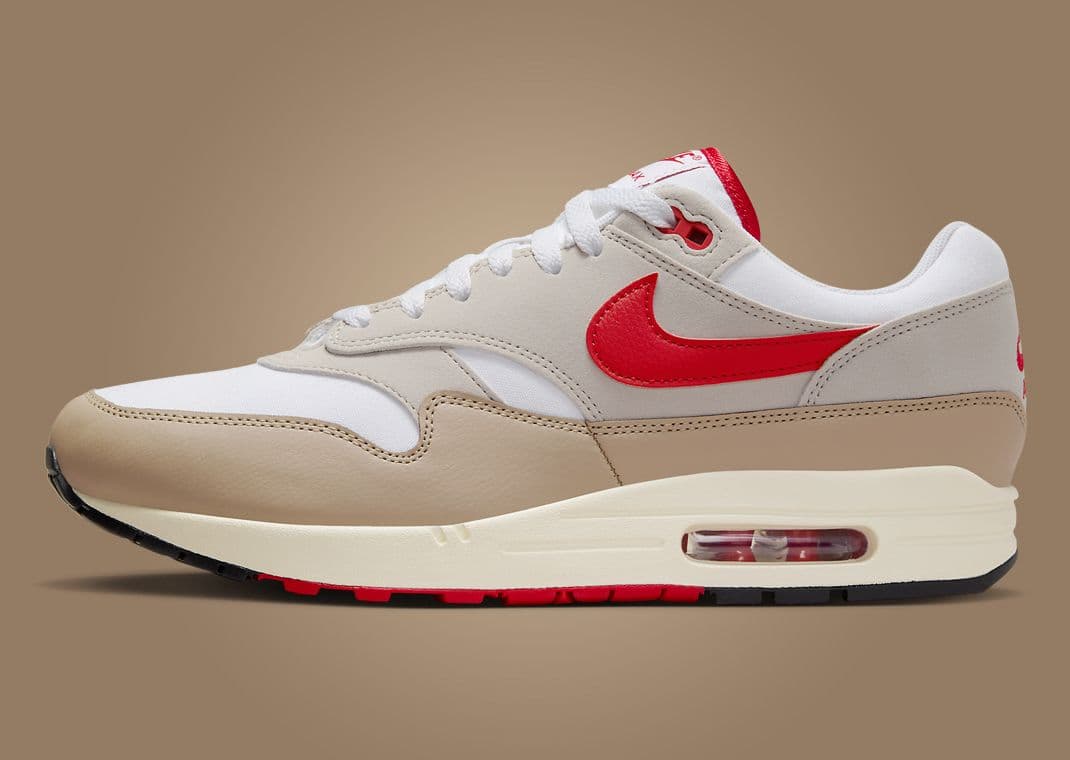 The Nike Air Max 1 Cream II University Red Releases Summer 2024