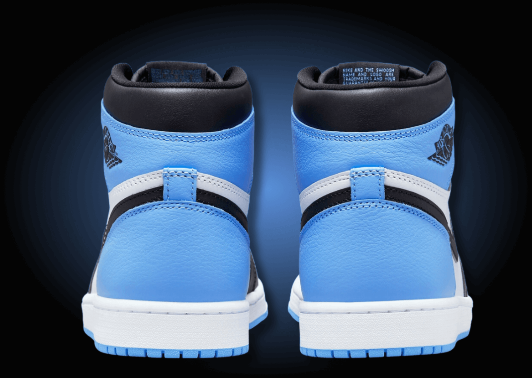 Detailed Look At The Air Jordan 1 High UNC Toe