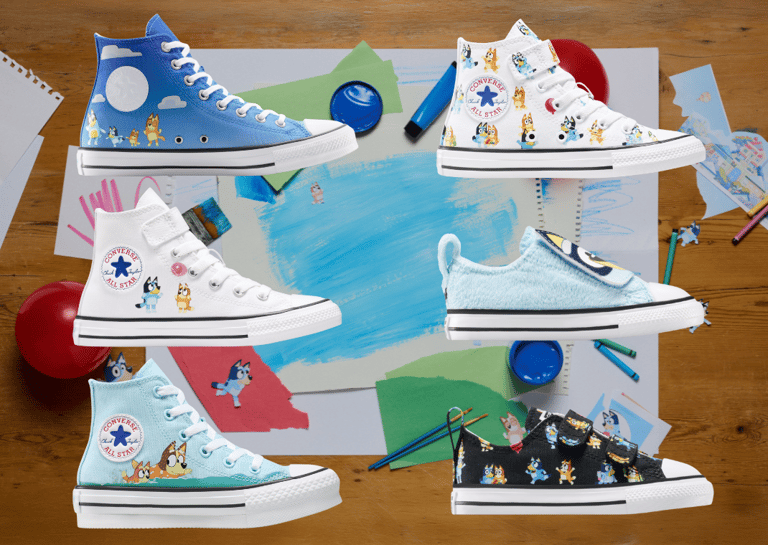 The Bluey x Converse Collection Releases August 2025