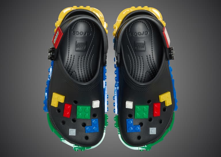 LEGO Stacks Bricks on the Side of Crocs for a Set of Customizable Clogs