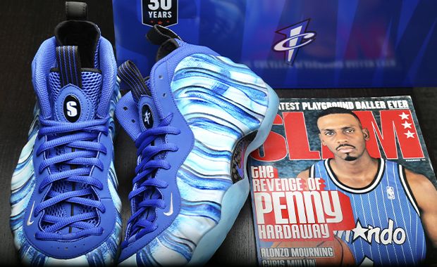 This Nike Air Foamposite One Celebrates SLAM Magazine's 30th Anniversary
