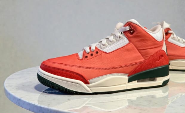 The SoleFly x Air Jordan 3 Retro OG Miami Hurricanes Releases December 2025