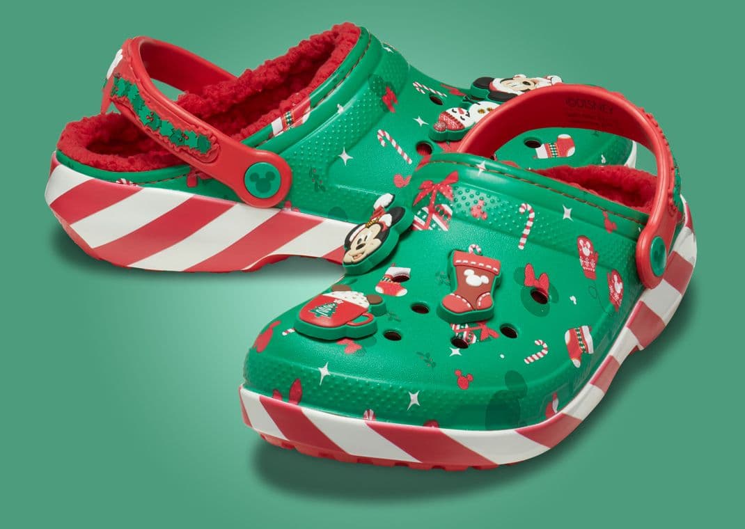 The Disney x Crocs Lined Clog Mickey Holiday is Available Now