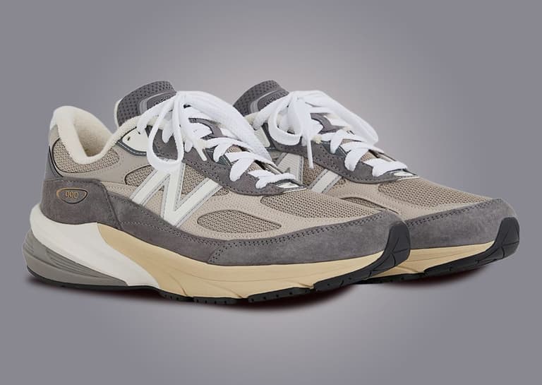 The New Balance 990v6 Made in USA Castlerock Moonrock Releases August 2024