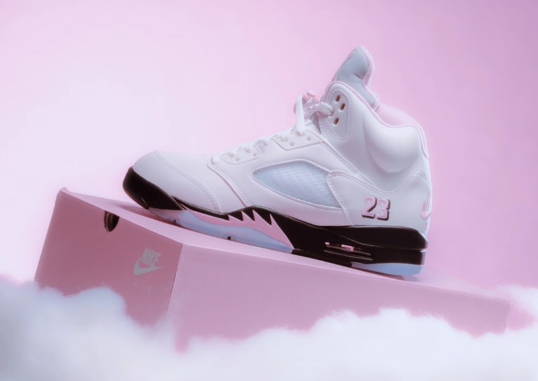 Where to Buy the Air Jordan 5 Retro Medium Soft Pink