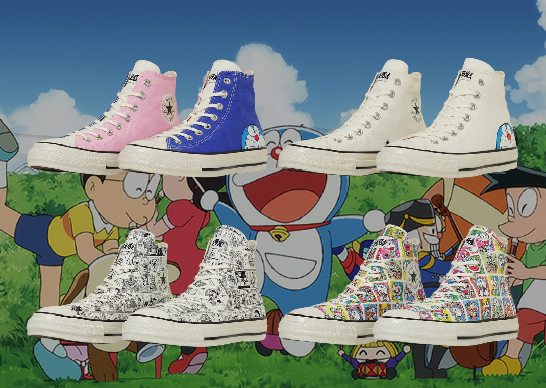 The Doraemon x Converse Collection Releases April 2025