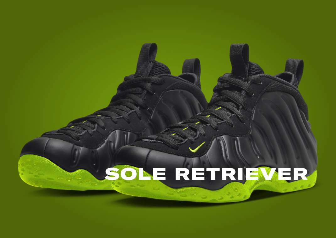 The Nike Air Foamposite One Black Volt Releases March 2025