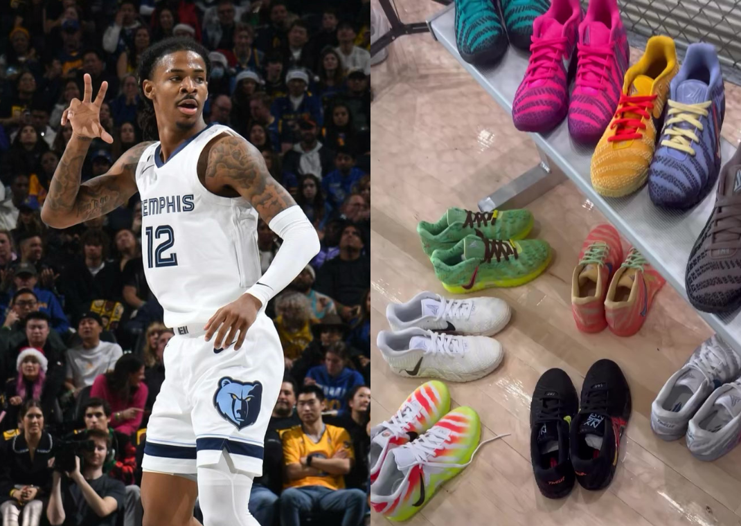 Ja Morant Leaks Several Nike Ja 3 Colorways