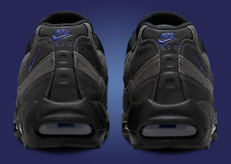 The Nike Air Max 95 Jewel Goes Dark in Cool Grey and Deep Royal Blue