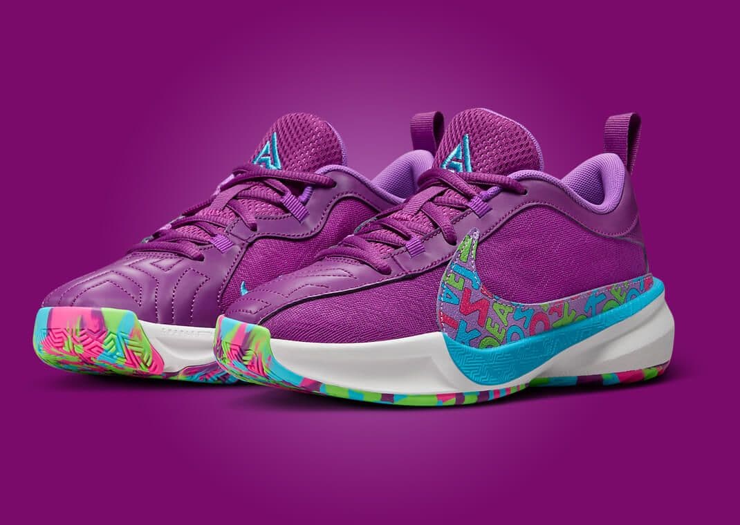 The Kids' Exclusive Nike Zoom Freak 5 Alphabet Joins The Letter Bros Series