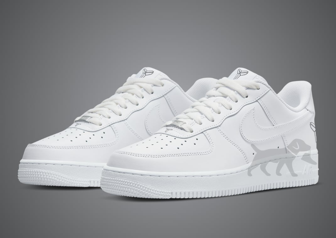 The Nike Air Force 1 Low Kobe Forever White Releases July 2025