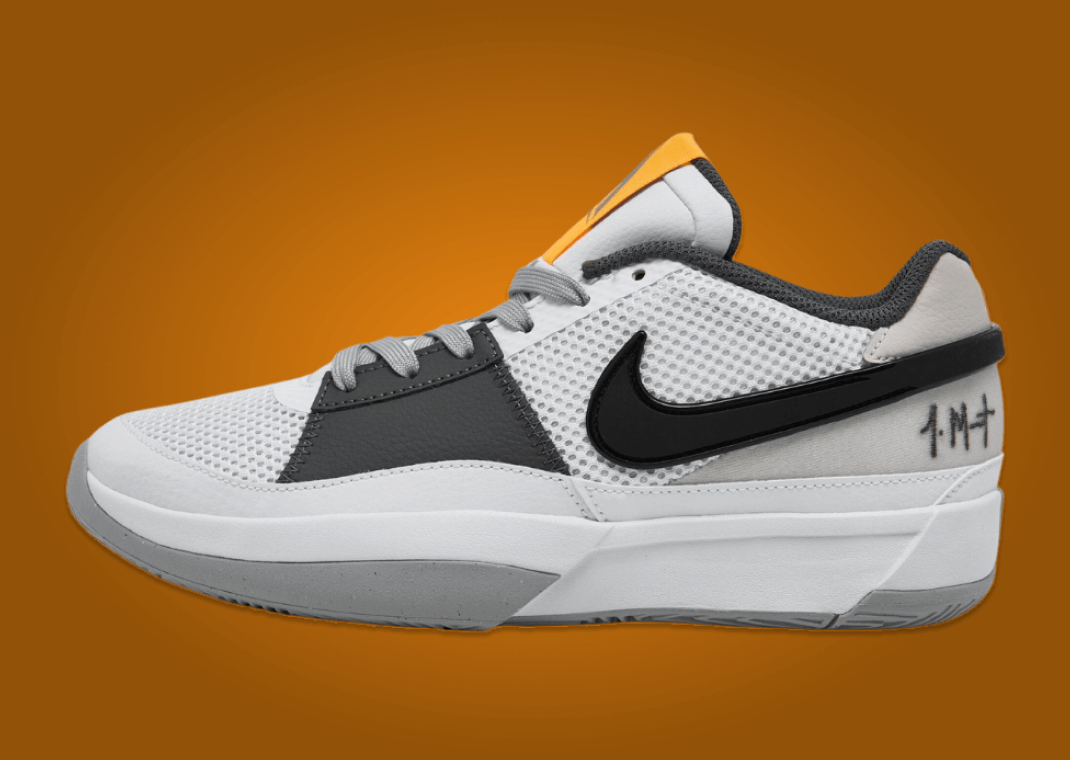 The Nike Ja 1 White Light Smoke Grey Releases August 11