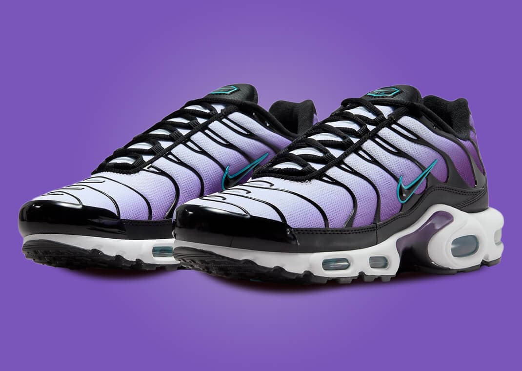 Reverse Grape Vibes Highlight the Nike Air Max Plus Disco Purple Teal ...