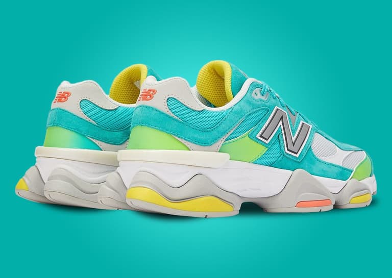 The DTLR Exclusive New Balance 9060 Cyan Burst Releases February 2024