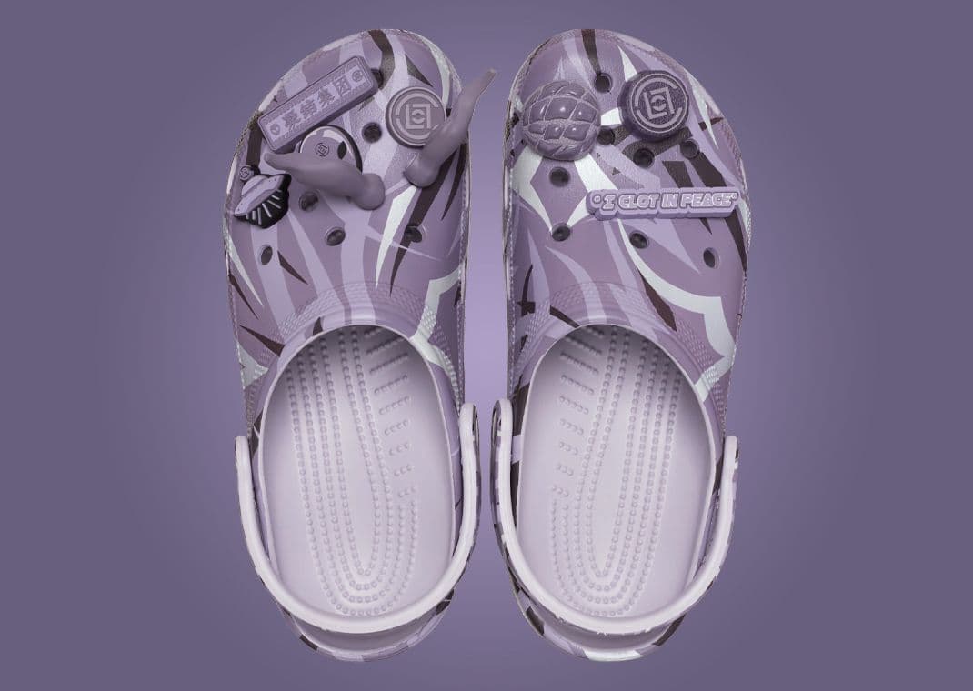 The CLOT x Crocs Classic Clog Pack Releases March 2024