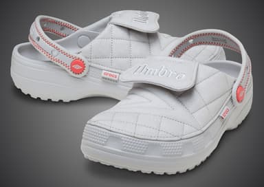 Umbro Just Added a Soccer Tongue to the Crocs Classic Clog
