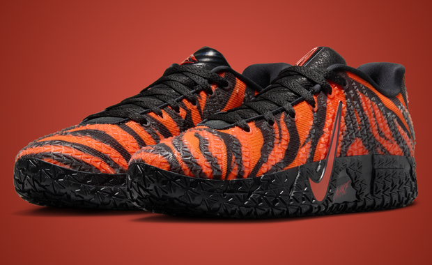 The Nike Ja 3 Goes Beast Mode with the Animal Pack Tiger Colorway