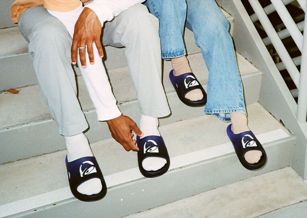 Taco Bell Takes Over the Crocs Mellow Slide