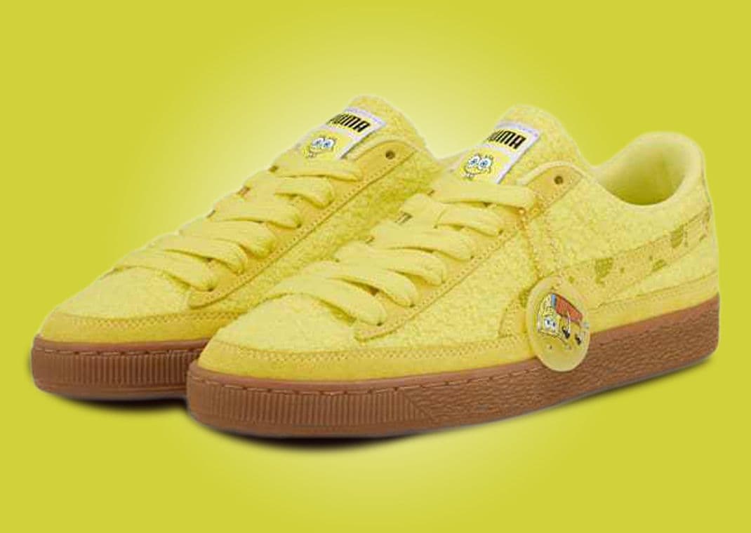 Puma Brings Spongebob To Sneakers With A Collection Of Footwear