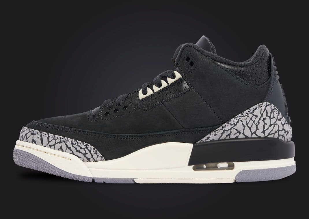 The Air Jordan 3 Off Noir Cement Releases November 2023