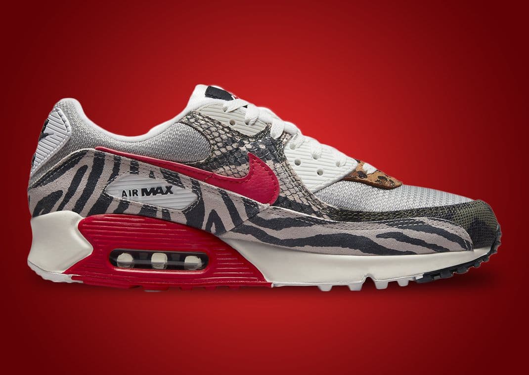 Wild Animal Prints Cover This Nike Air Max 90