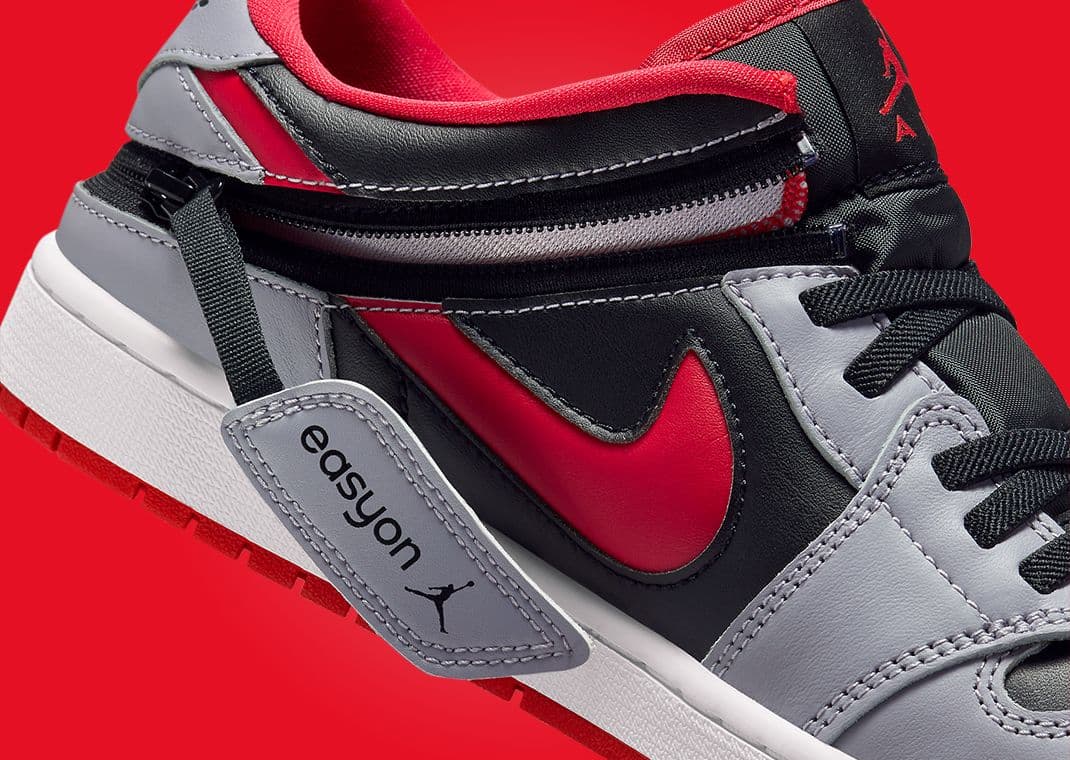 The Air Jordan 1 Low EasyOn Black Cement Releases Summer 2024