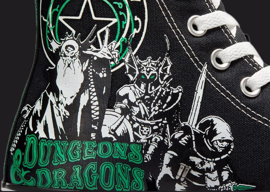 The Dungeons & Dragons x Converse Collection Releases April 2024