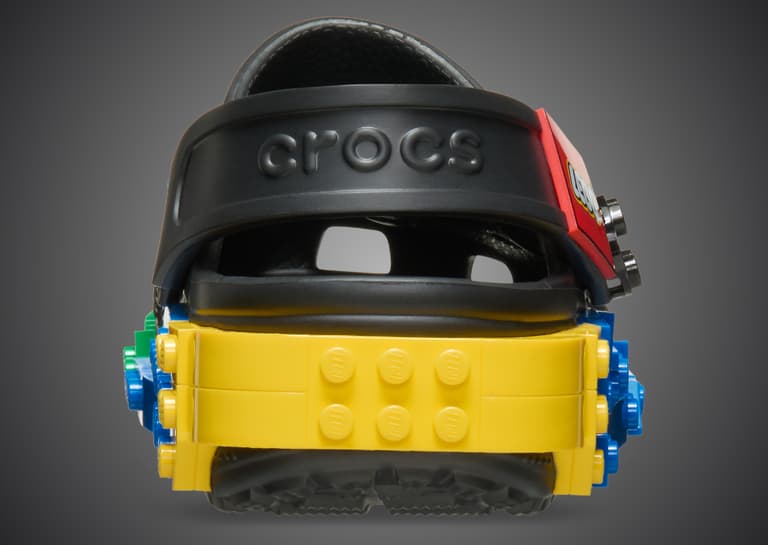 LEGO Stacks Bricks on the Side of Crocs for a Set of Customizable Clogs