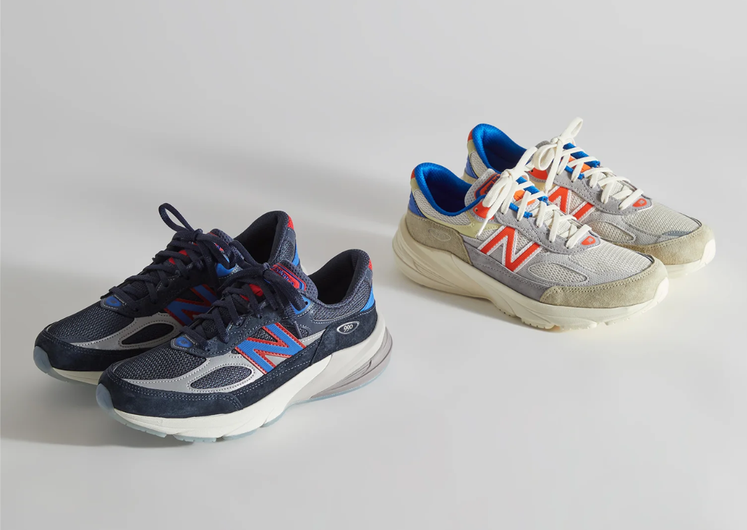 The Kith x New Balance 990v6 Made in USA MSG Pack Releases November