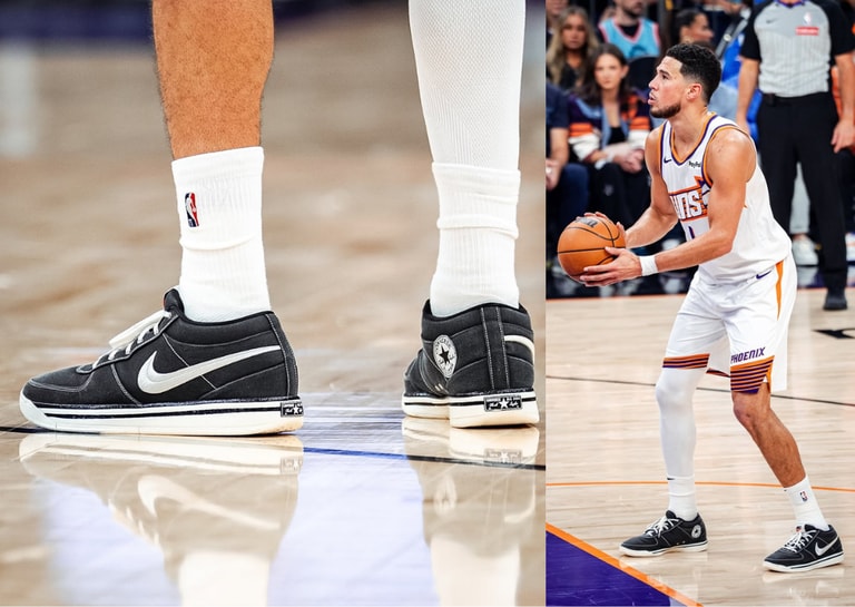 Devin Booker Breaks Out Converse Crossover Nike Book 1 PE